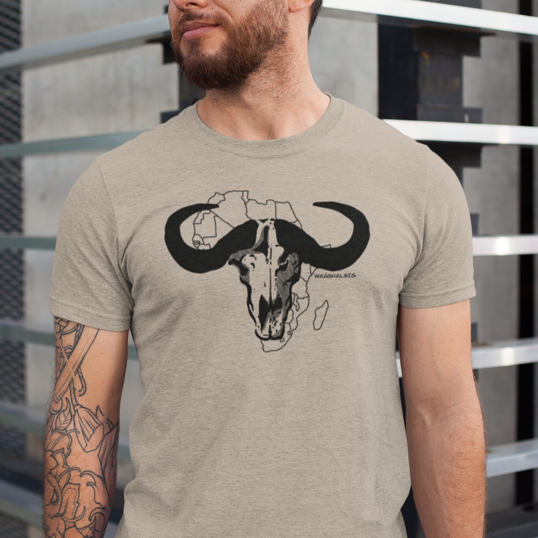 Stone Buffel Skedel T-Hemp – WAAGHALSIG